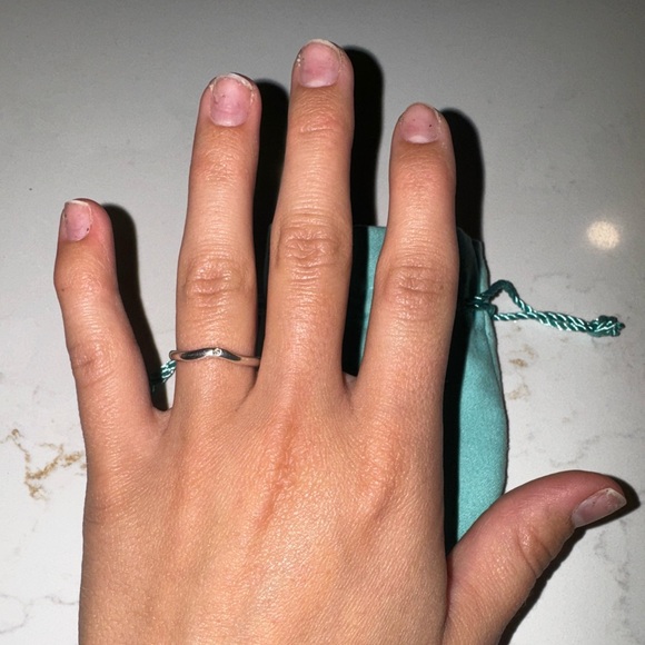 Tiffany & Co. | Jewelry | Tiffanys Elsa Peretti Wedding Band Ring ...